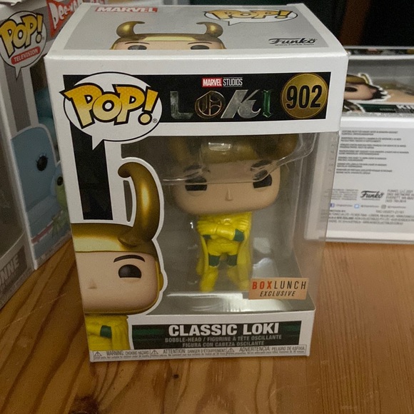 Funko | Other | Funko Pop Marvel Studios Loki 92 Classic Loki Box Lunch ...